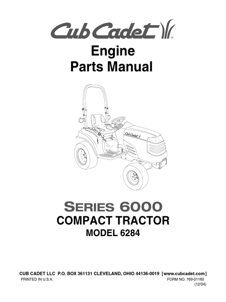 Cub Cadet PDF | PDF | Internal Combustion Engine | Piston