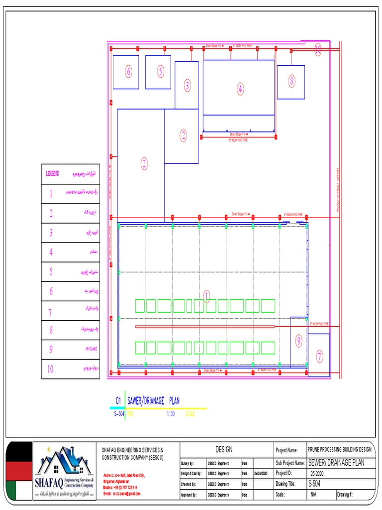 Driange Plan-Sewer-Drainage Plan | PDF | Civil Engineering | Hydrology