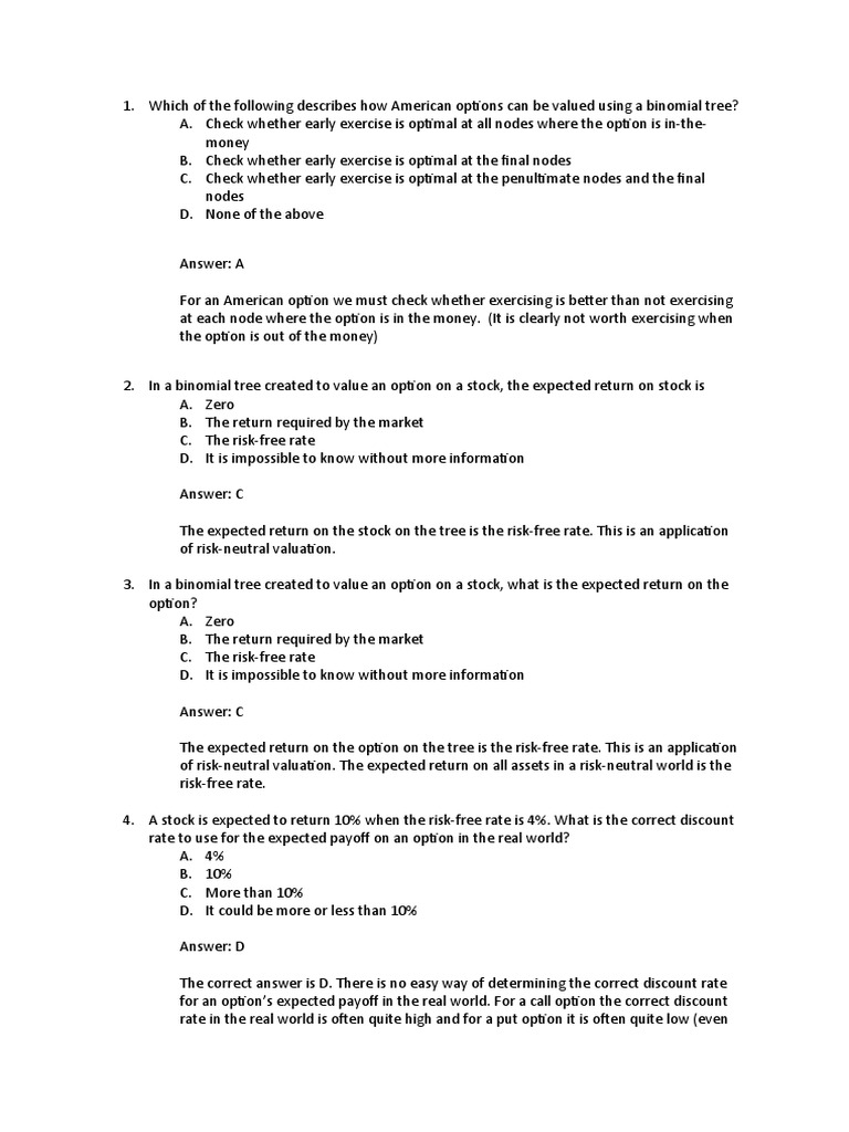 MCQ-Delta Hedging | PDF | Option (Finance) | Microeconomics