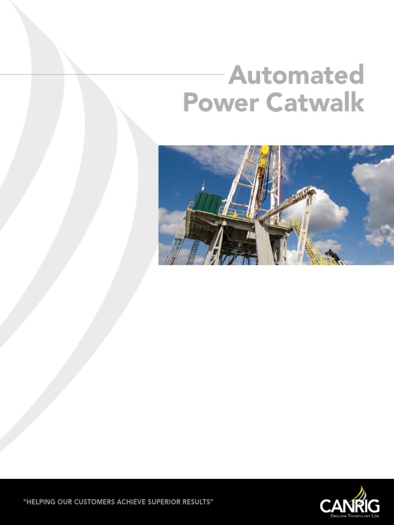 Automated Power Catwalk 1404 | PDF | Drilling Rig | Automation