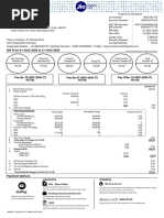 Jio Fiber Bill Invoice Sample | PDF