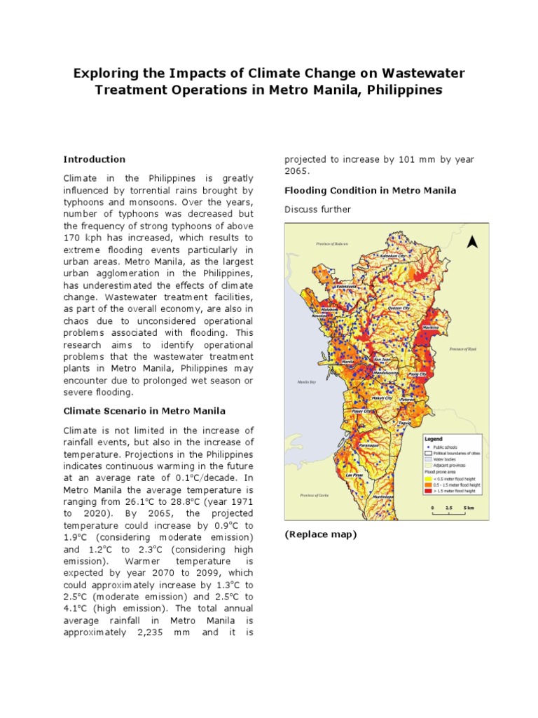 Exploring The Impacts of Climate Change On Wastewater Treatment ...