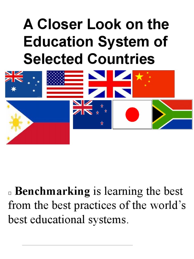 A Closer Look On The Education System of Selected Countries | PDF ...