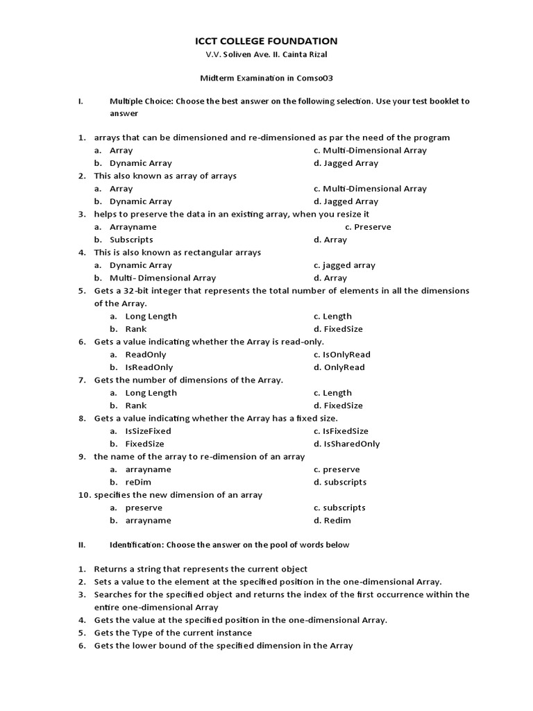 Data Structure Pdf Array Data Type Array Data Structure