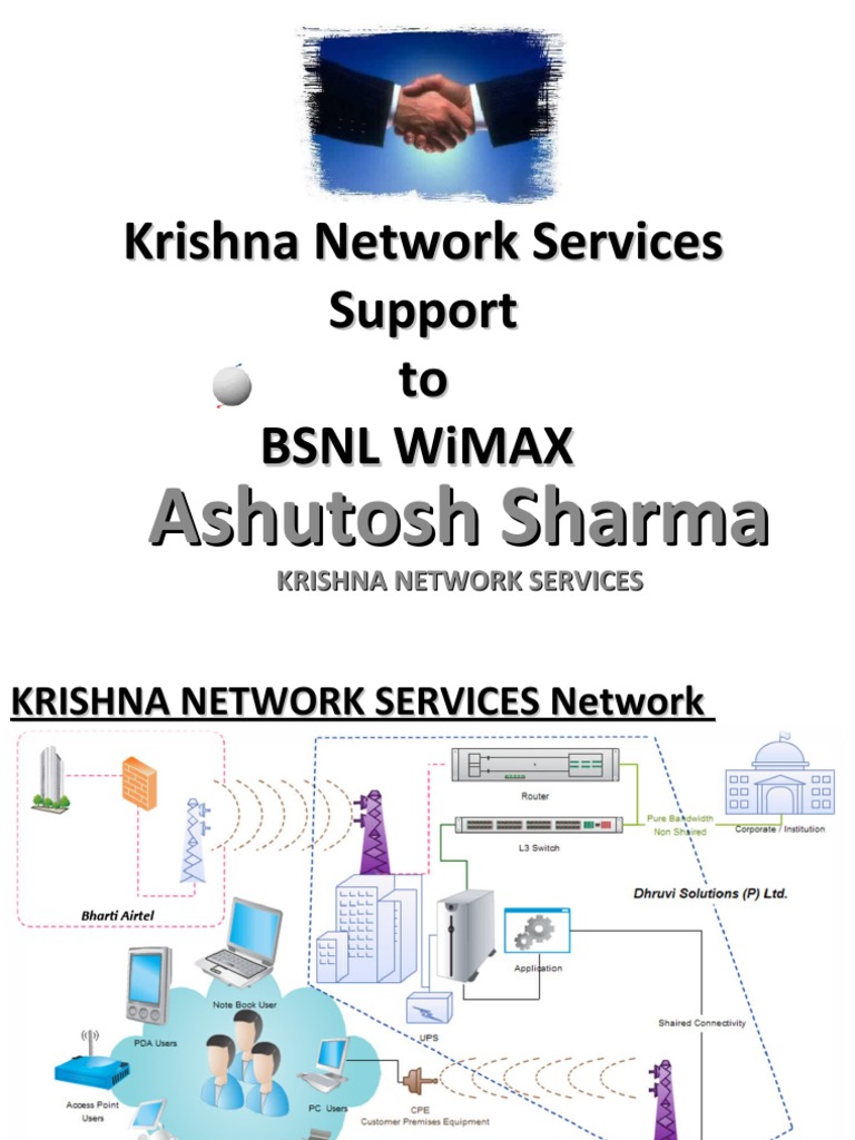 WiMAX Support & Services by Krishna Network | PDF | Wi Max ...