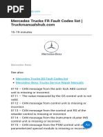 Fault Code List For Antilock Brake System (ABS) Control Unit | PDF | Anti Lock Braking System ...