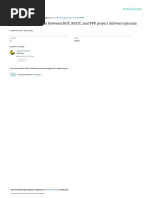 Comparing PFI, BOT, BOO, and BOOT Models | PDF | Public–Private ...