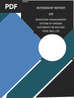 Internship Report of Inventory Management System (Main Part) | PDF ...