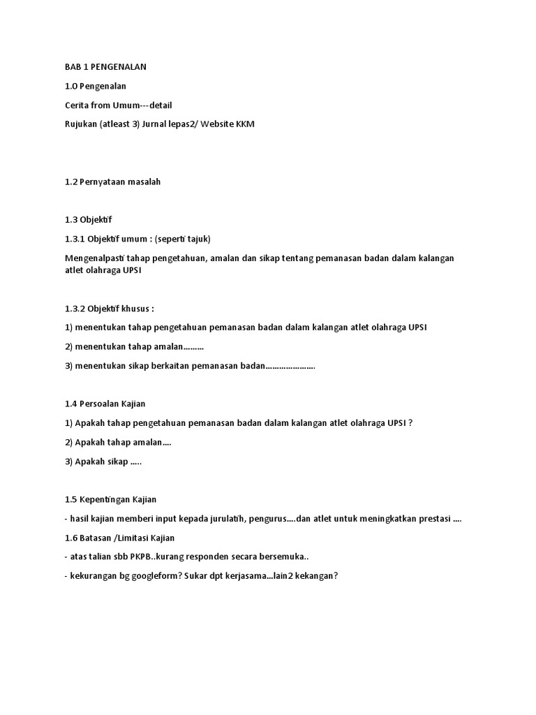 Contoh Proposal Fyp | PDF