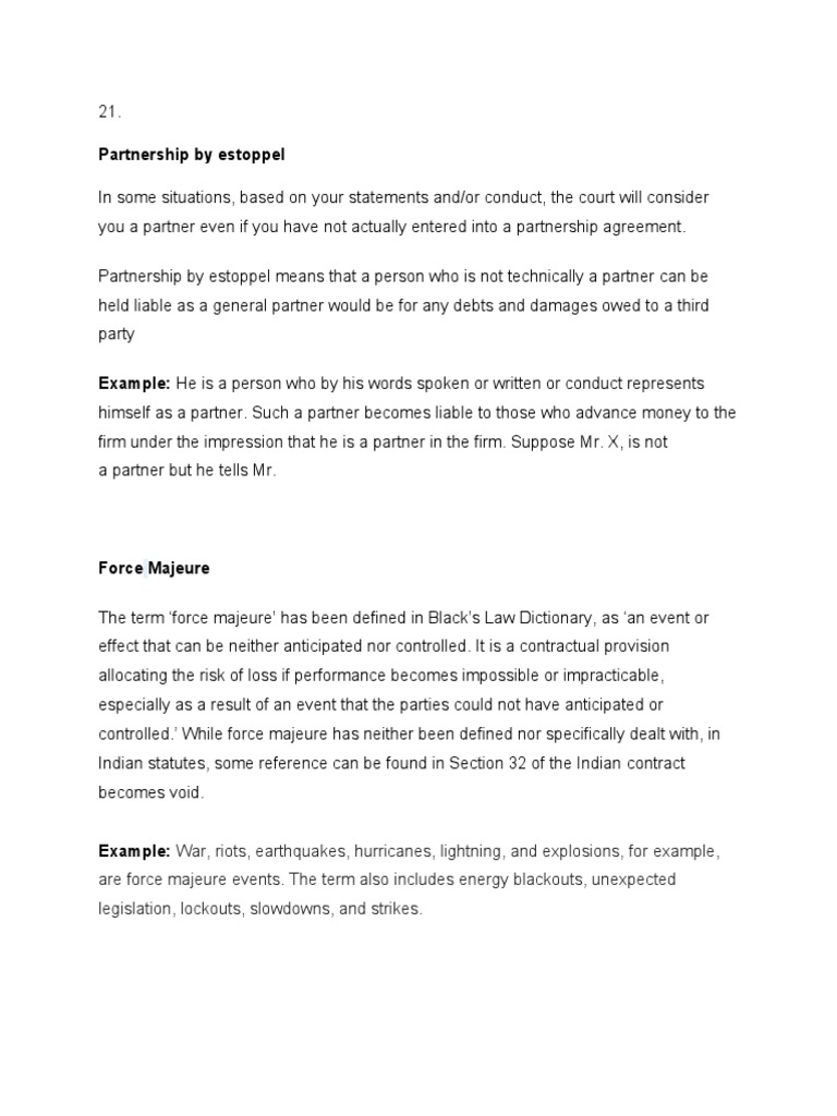 Partnership by Estoppel | PDF | Arbitration | Partnership