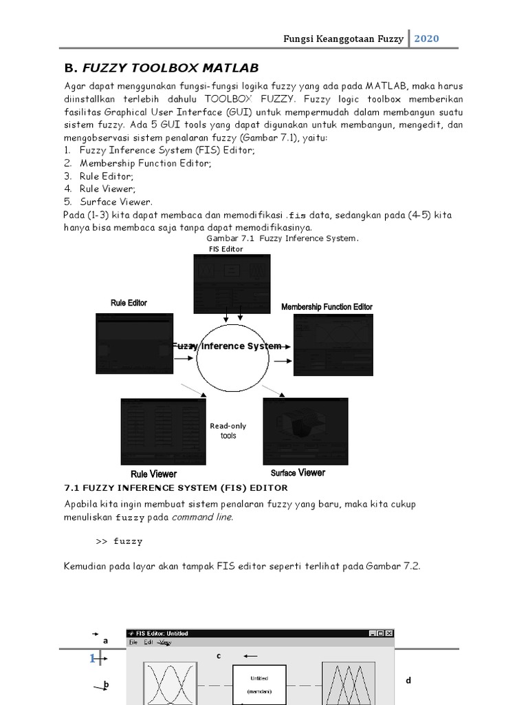 Pertemuan 7 Fuzzy Toolbox Matlab | PDF