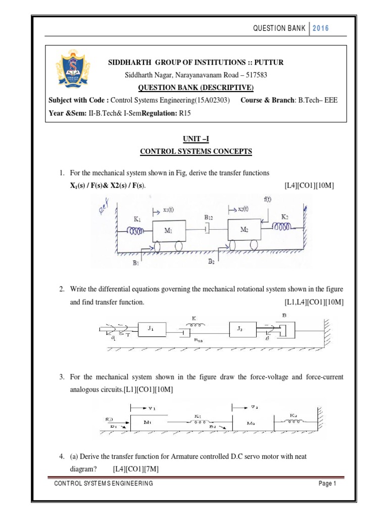Cse PDF | PDF | Control Theory | Stability Theory