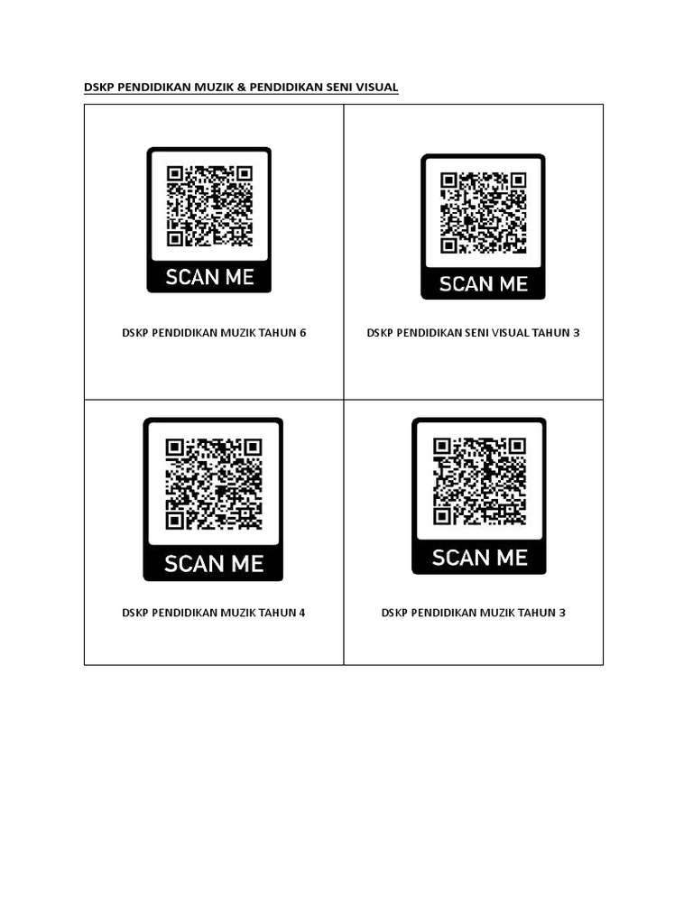 QR CODE DSKP PSV PMZ | PDF