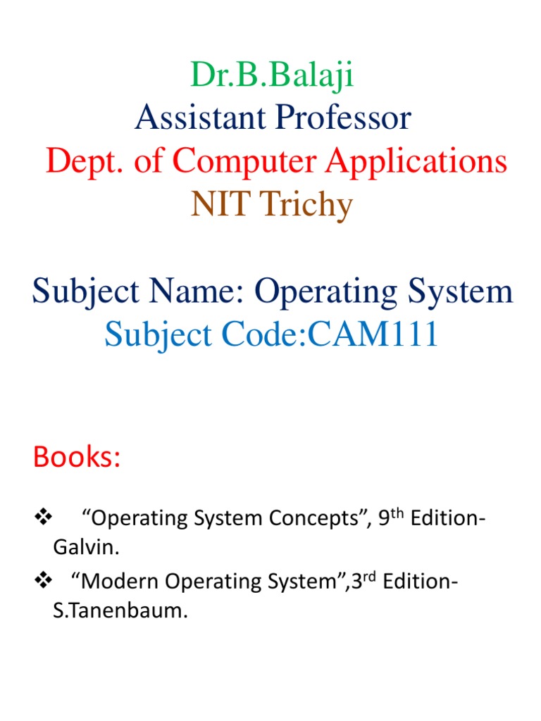 Introduction | PDF | Scheduling (Computing) | Operating System