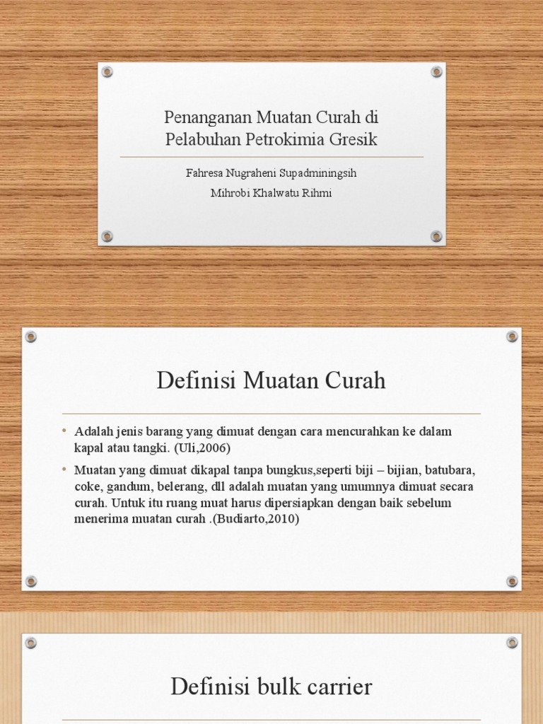 Penanganan Muatan Curah | PDF