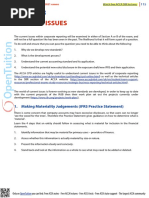 SBR Study Guide - Current Issues List | PDF