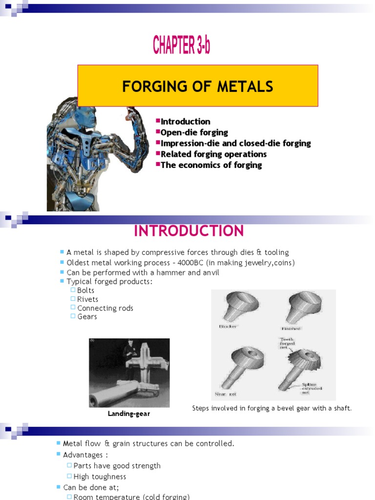 3b-Metal FORGING | PDF | Forging | Building Materials