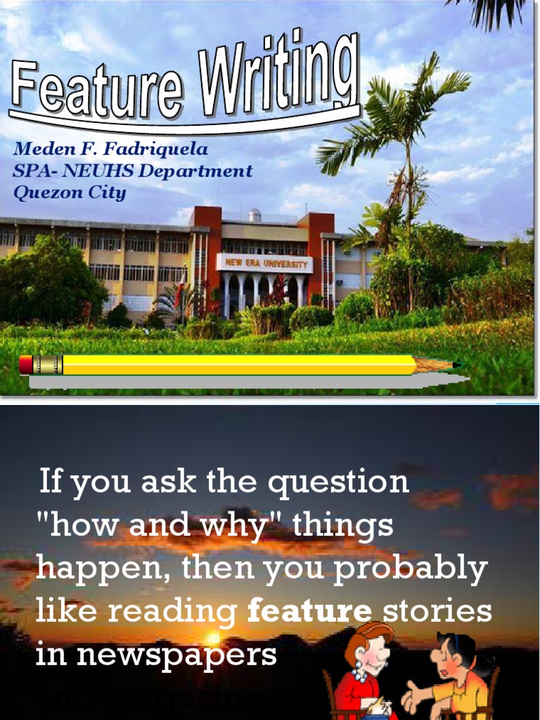 FEATURE Writing PDF | PDF | News | Writers