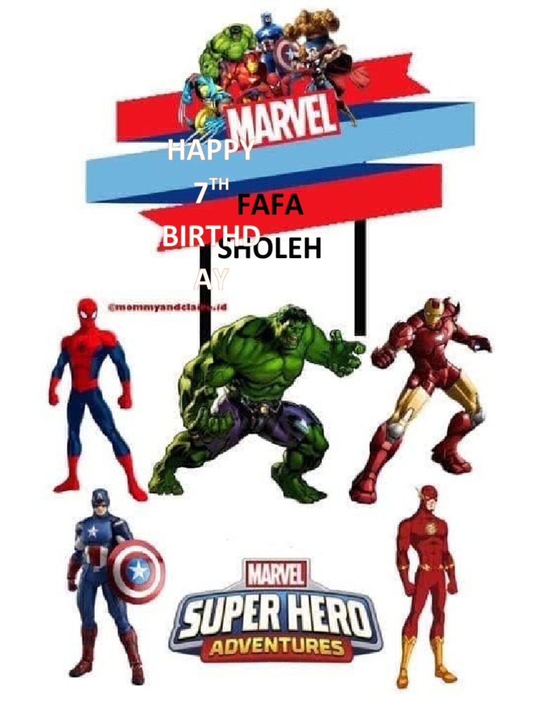 Topper MARVEL FAFA | PDF