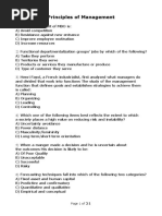 Organization and Management Quarterly Exam | PDF | Goal | Strategic ...