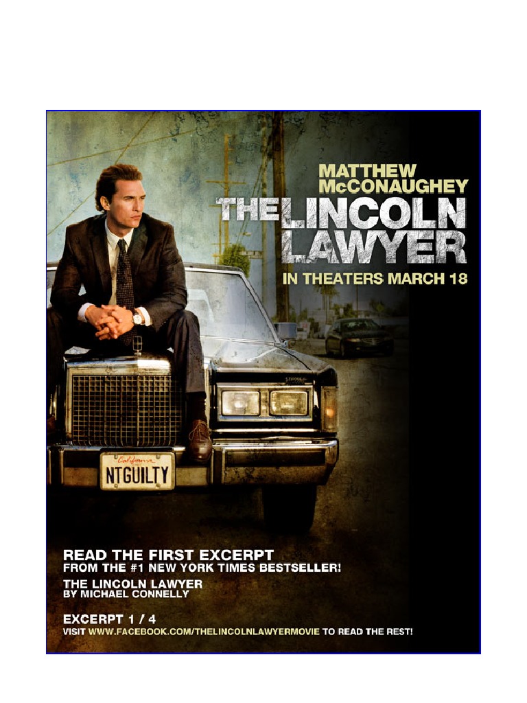 Lincoln Lawyer Movie Poster