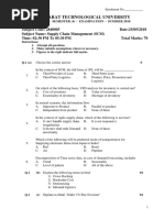 Logistics Management Multiple Choice Questions With Answers PDF | PDF ...