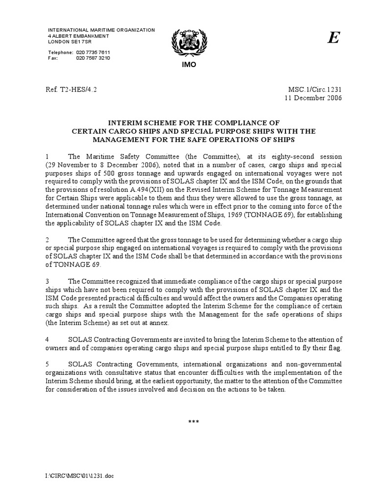 4 Albert Embankment London Se1 7Sr Telephone: 020 7735 7611 Fax: 020 ...