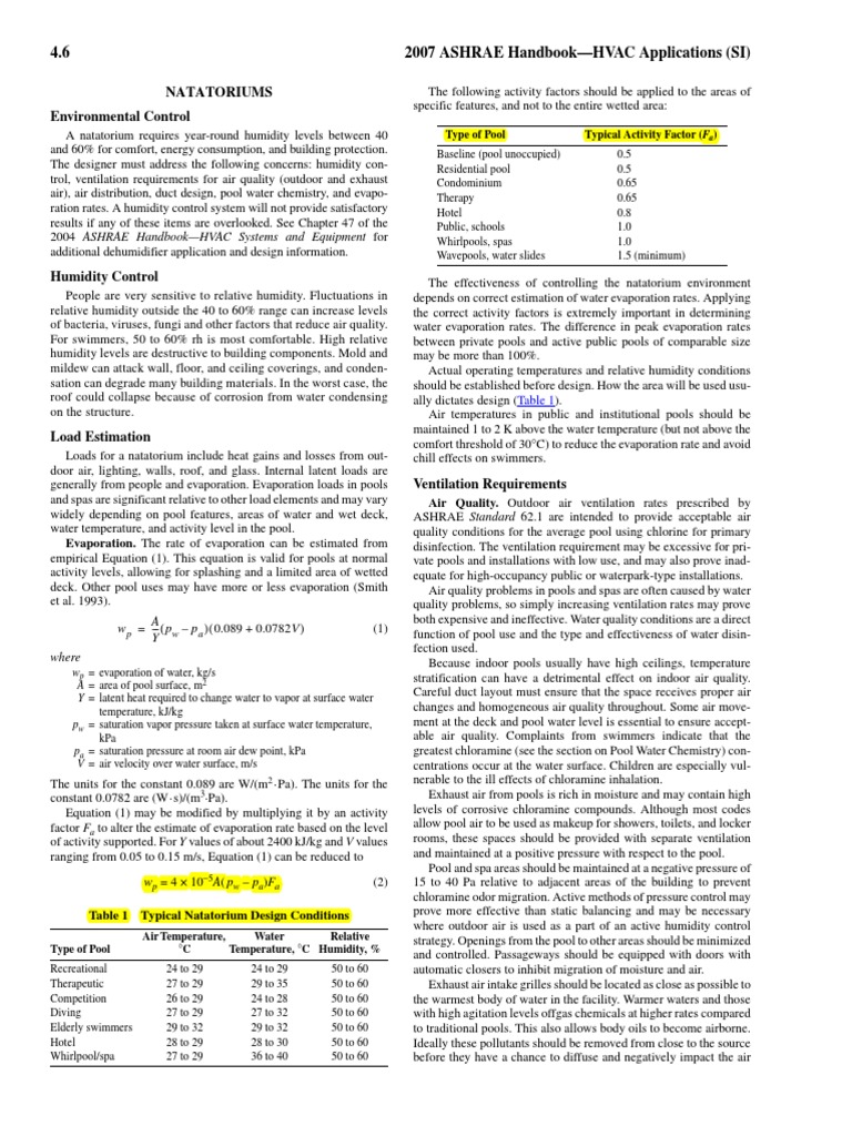 2007 ASHRAE Handbook-HVAC Applications (SI) - Chapter4, P6 PDF | PDF ...