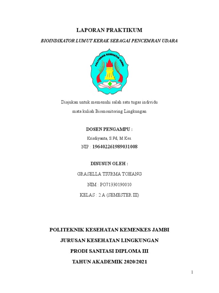 grasella-LUMUT KERAK LAPORAN PRAKTIKUM PAK KRISDIYANTA | PDF