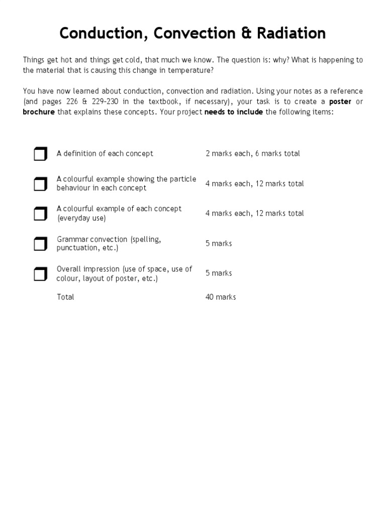 Heat Transfer Poster Brochure | Download Free PDF | Thermal Conduction ...