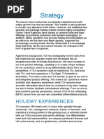 TUI's Vision and Core Values | PDF