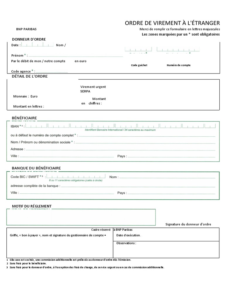 Bordereaux de Virement | PDF | Espace économique européen | euro