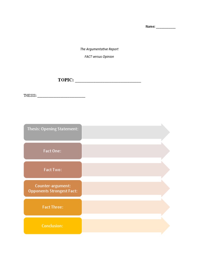 Argumentative Writing Guide | PDF
