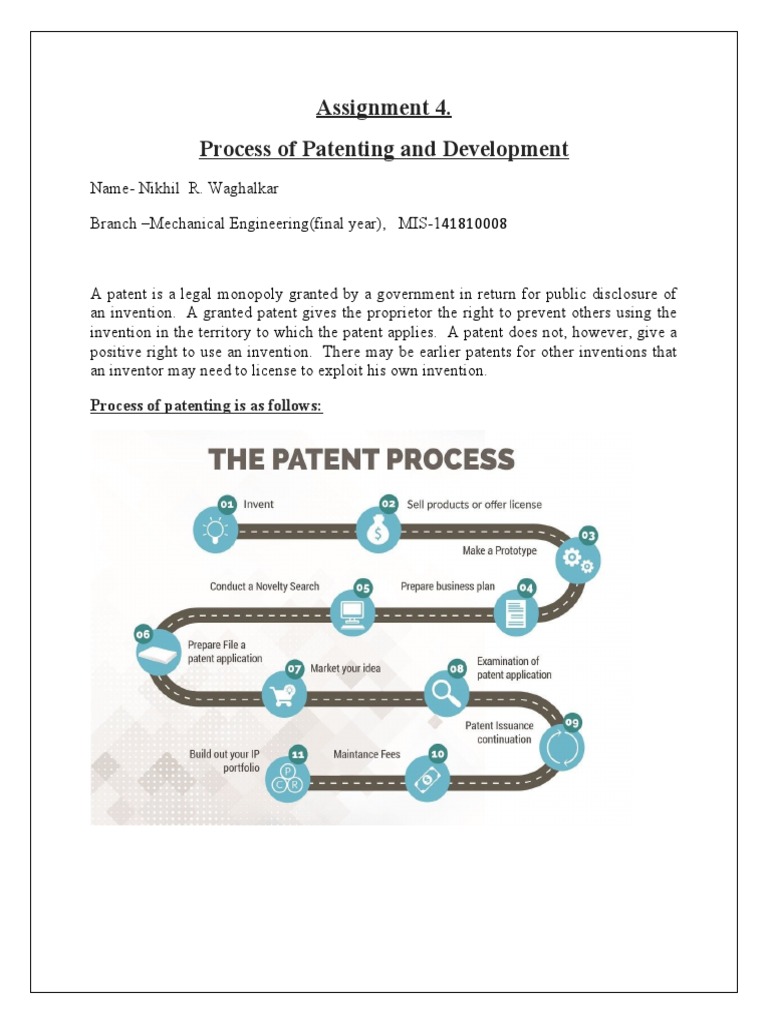 Patent Process and Development in India | PDF | Patent Application ...