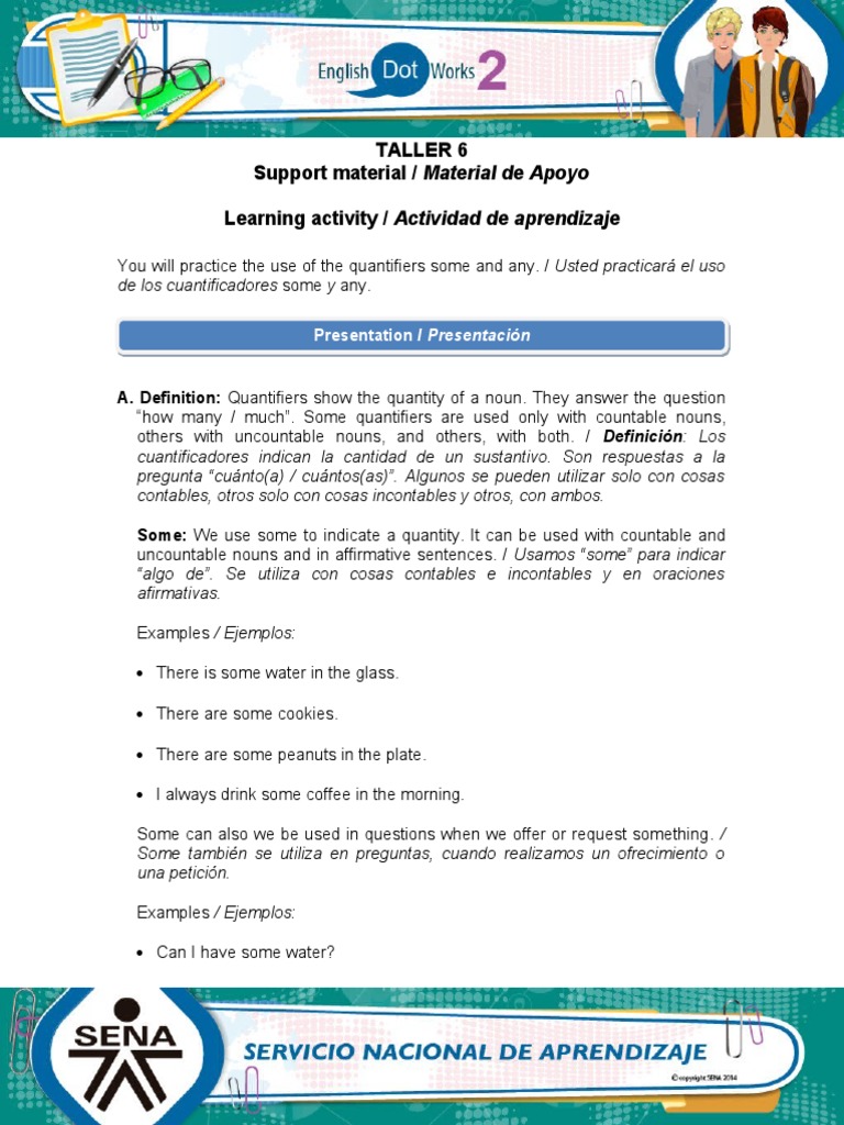 Taller 6 Material de Apoyo | PDF | Taste | Internet