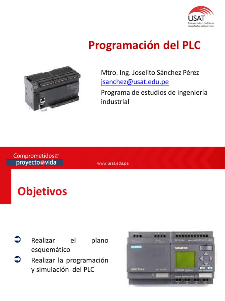 Programación de PLC | PDF | Ingeniería de control | Controlador lógico ...
