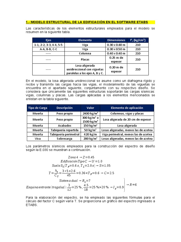 Diseño Modelado en Etaps | PDF | Doblar | Ingeniería de Edificación