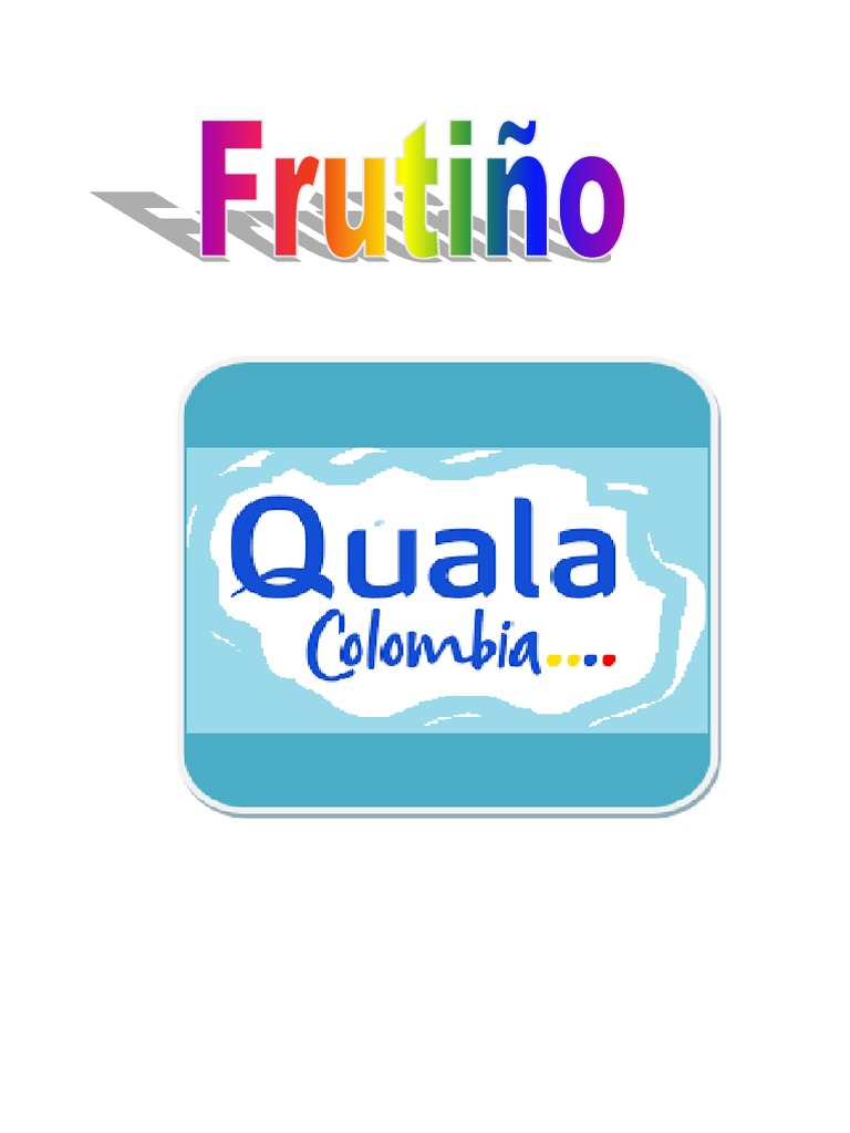 Producto Quala - Frutiño | PDF | Refresco | Producto (Negocio)