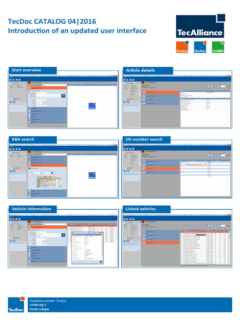 TecDoc User's Manual | PDF