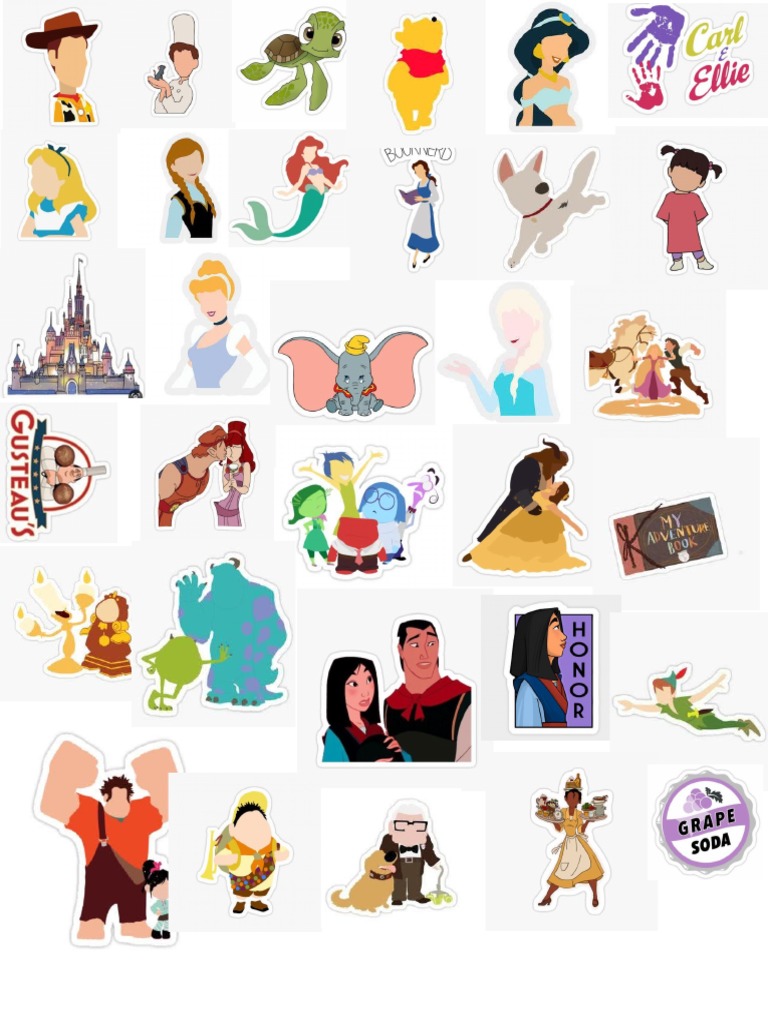 Stickers de Disney | PDF