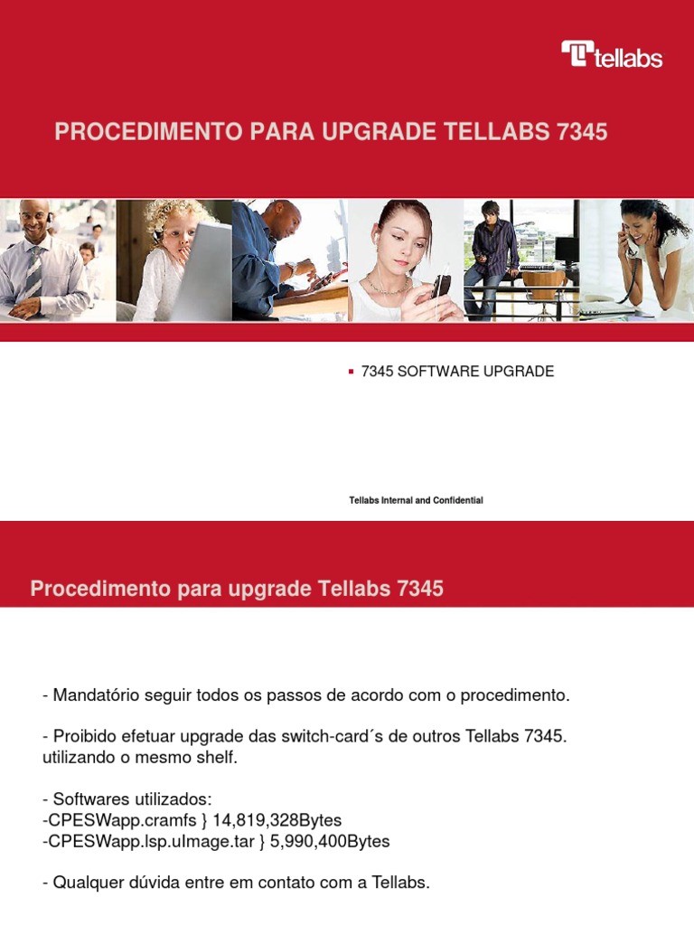 Procedimento para Upgrade de Tellabs 7345 - v3 - 17 - 01 - 2012 | PDF ...