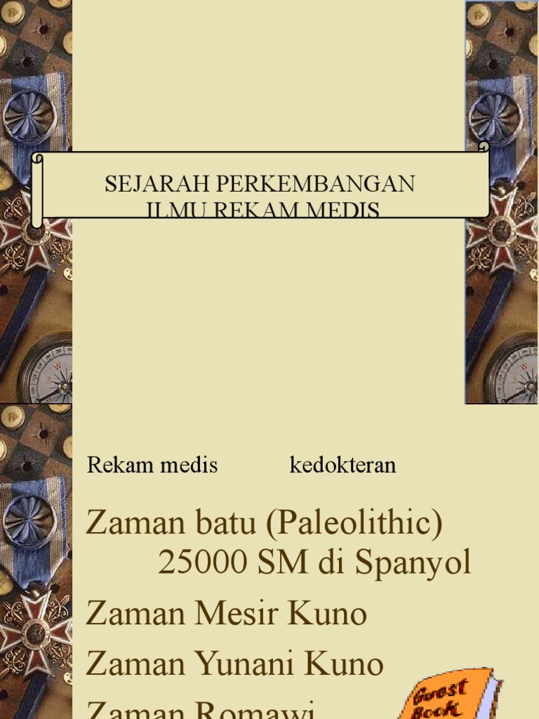 Sejarah Rekam Medis Lengkap | PDF