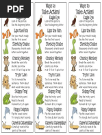 Decoding Strategies Bookmark | PDF