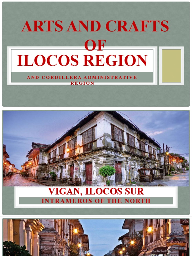 Ilocos Region Arts and Crafts Overview | PDF