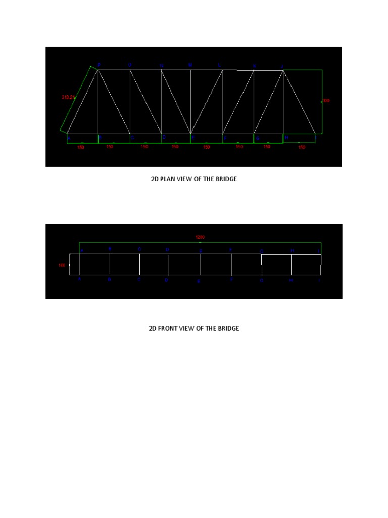 2D Plan View of The Bridge | PDF