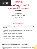 O-Level Sociology O Level Notes PDF | PDF | Sampling (Statistics ...