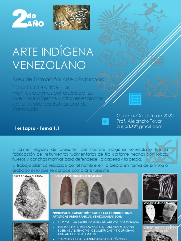 Arte Indígena Venezolano: Manifestaciones Culturales | PDF | Venezuela ...