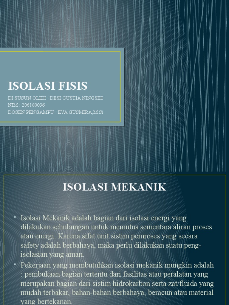 Panduan Lengkap Isolasi Fisik dan Suara | PDF