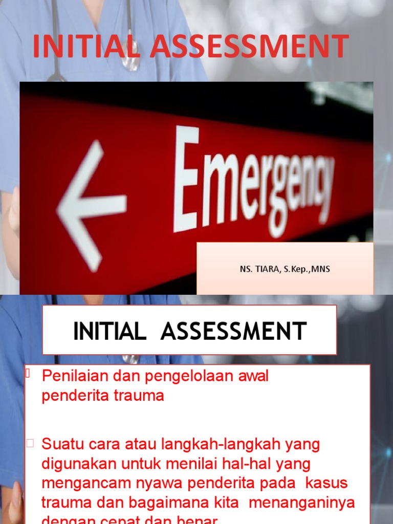 Initial Assessment | PDF