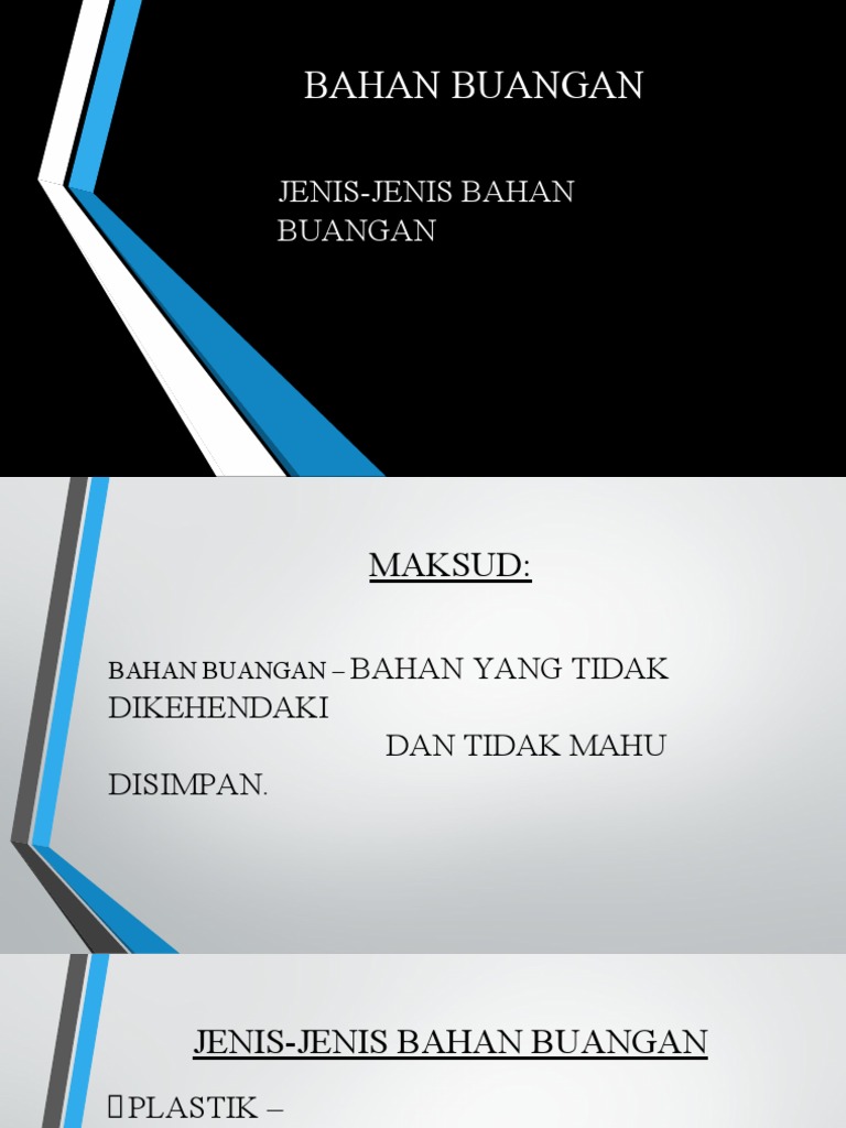 Bahan Buangan | PDF